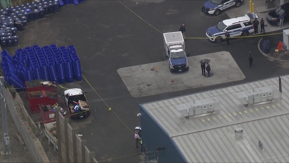 Death investigation at Boston Department of Public Works facility