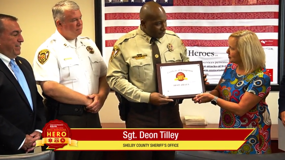 First Responder Hero: Sgt. Deon Tilley, Shelby County Sheriff's Office