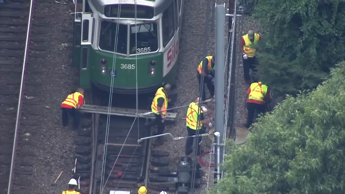 MBTA Green Line train derails; operator error to blame