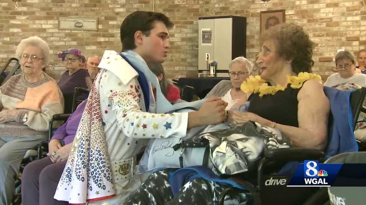 Teenage Elvis impersonator helps audiences unlock memories from days ...