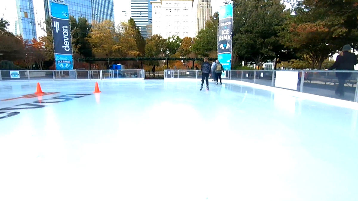 OKC's Devon Ice Rink to open a couple days later than scheduled