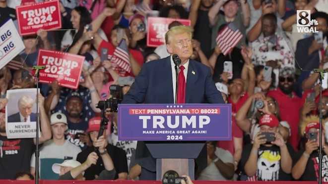 Lancaster gets ready for Donald Trump's town hall