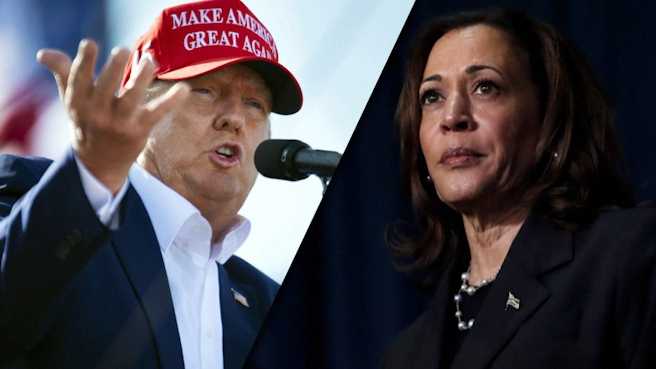 Donald Trump, Kamala Harris at odds over presidential debate