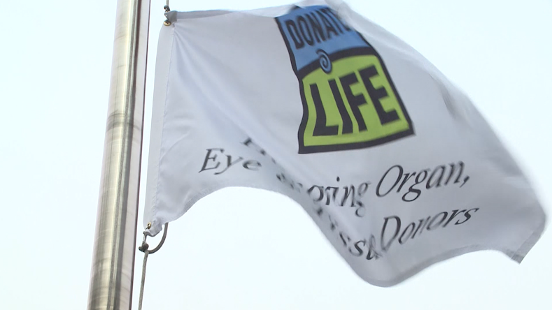 UPMC kicks off Donate Life Month with flag-raising ceremony