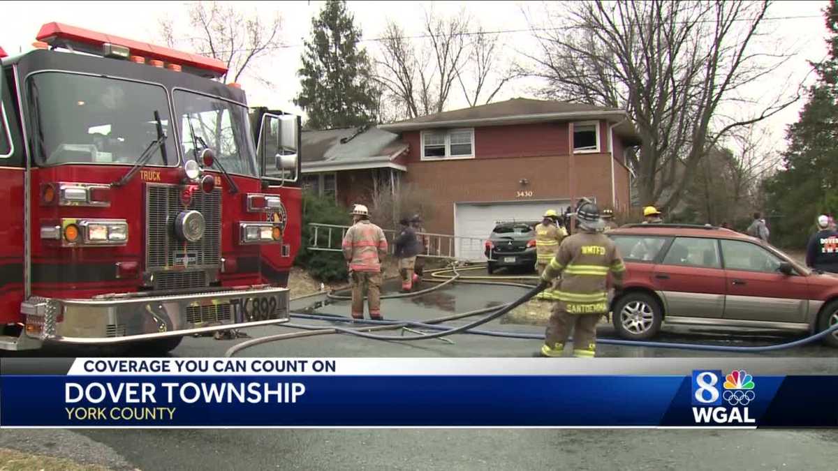 House fire: Seven people escape burning home in York County