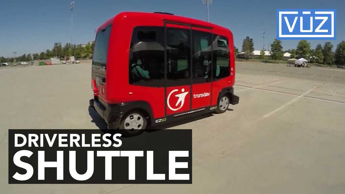 City looks at driverless shuttle service
