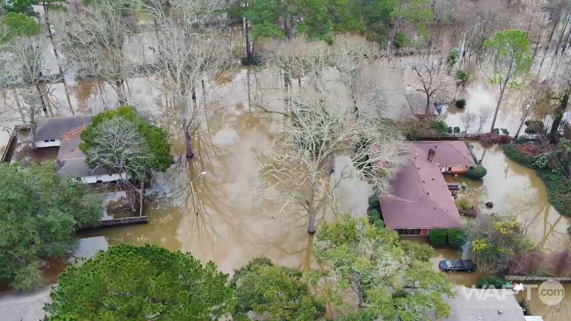 Eagle Eye 16 shows latest view of flooding
