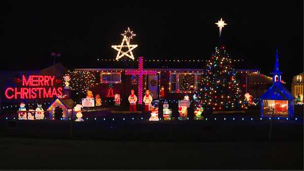 Incredible Fairfield light display keeps reason for the season at heart