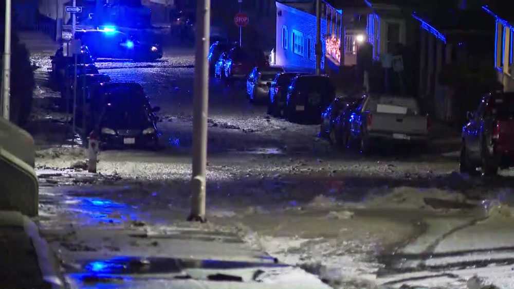 Water main break floods Fall River street, causes road to crumble