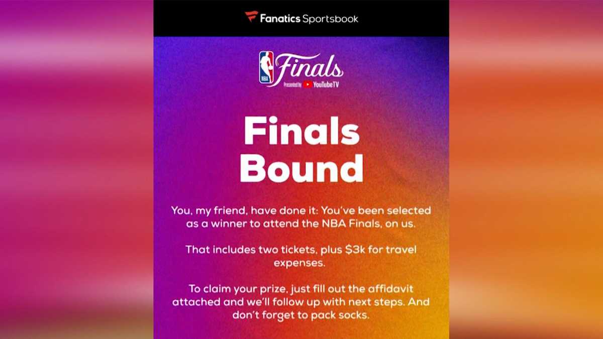 Fanatics Sportsbook's Mass. users receive email about winning NBA ...