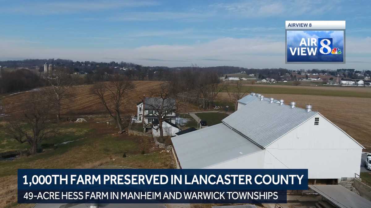 Lancaster County farmland preservation marks major milestone