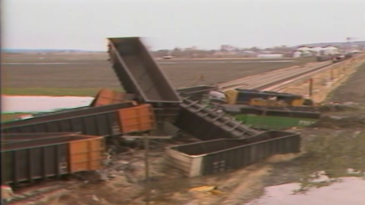 1983: 100+ train cars collide in fatal Burlington Northern crash