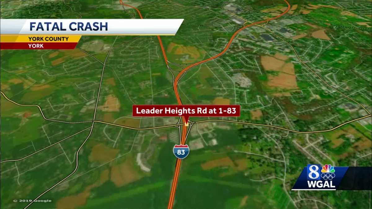 MOTORCYCLIST KILLED in multi-vehicle crash on I-83 in Pennsylvania