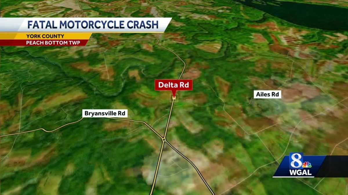 Motorcyclist dies in crash in York County, Pa.