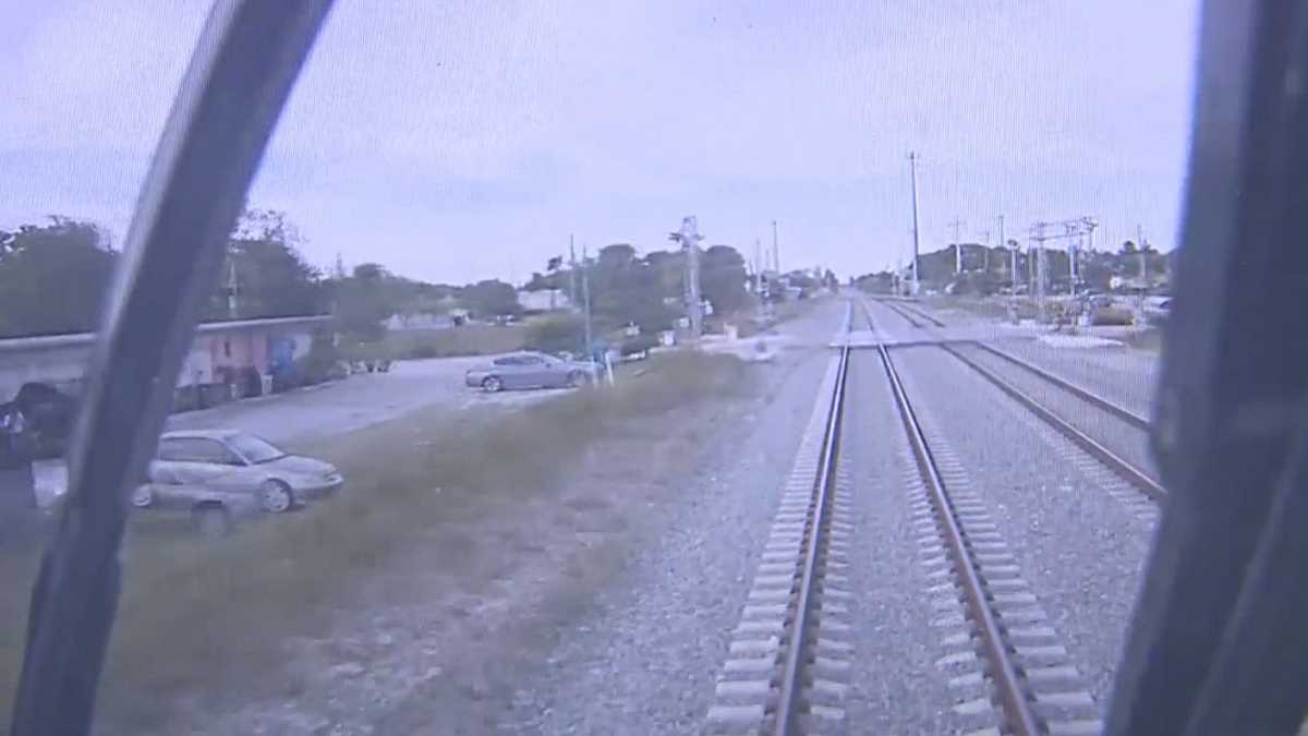 Police release video of fatal train accident