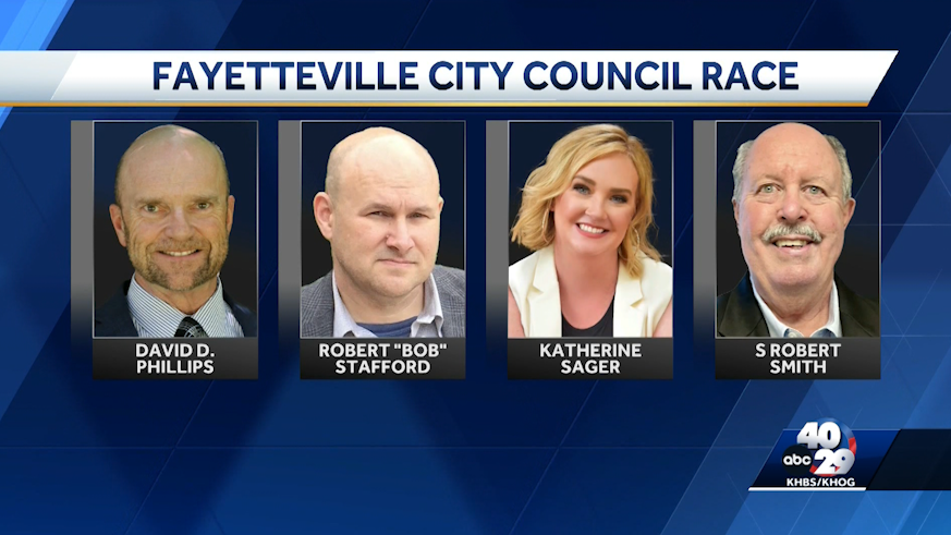 Fayetteville City Council Ward 1 candidates on the record