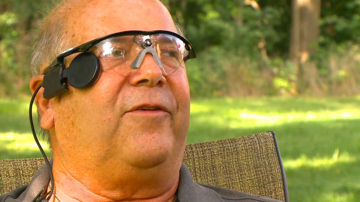 Advancements in medical technology give man the gift of sight after 20 ...