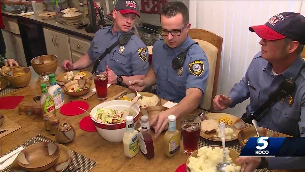 Local woman opens home to feed firefighters home-cooked meal