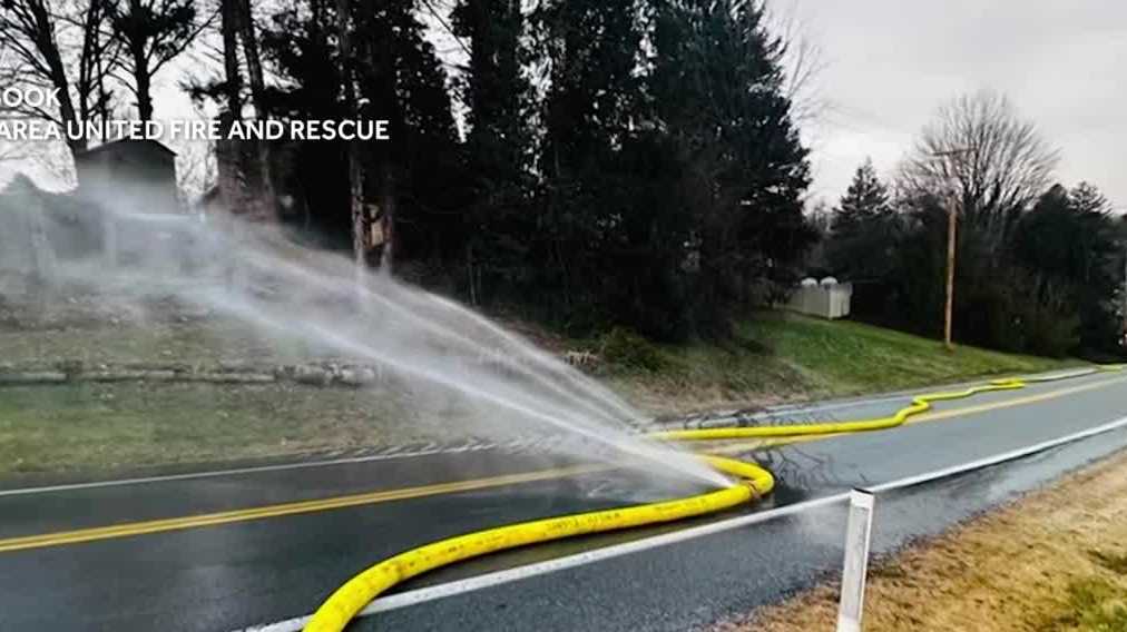 York County fire company's hose run over twice in the same week