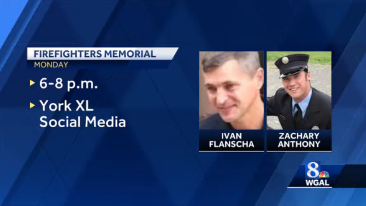 Remembrance program will honor two fallen York firefighters