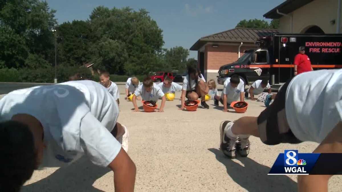 Kids attend firefighting camp in Lancaster County