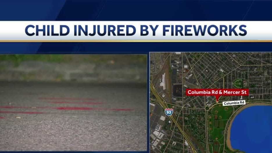 Witnesses: Child injured in Boston when firework explodes in hand