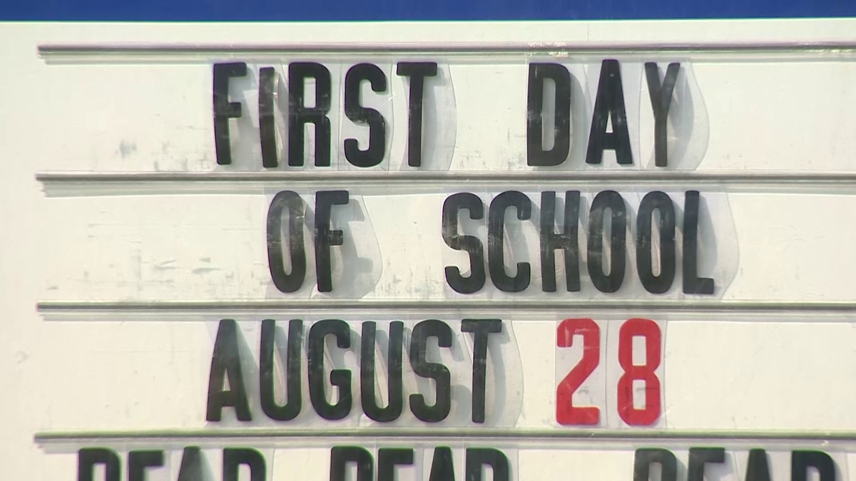 It's back to school for 2 Massachusetts school districts