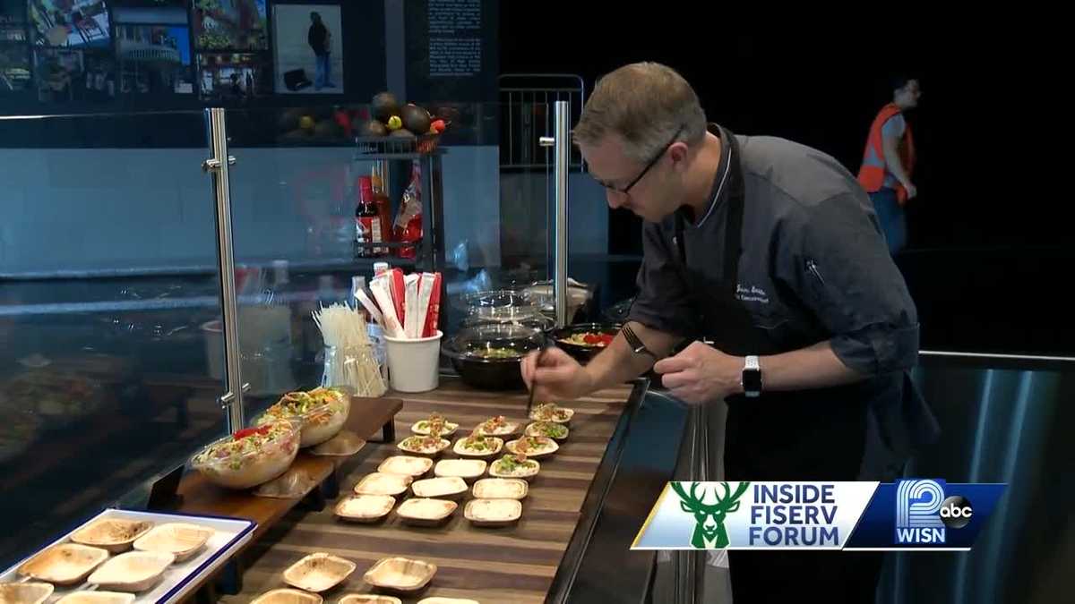 Inside Fiserv Forum: The food