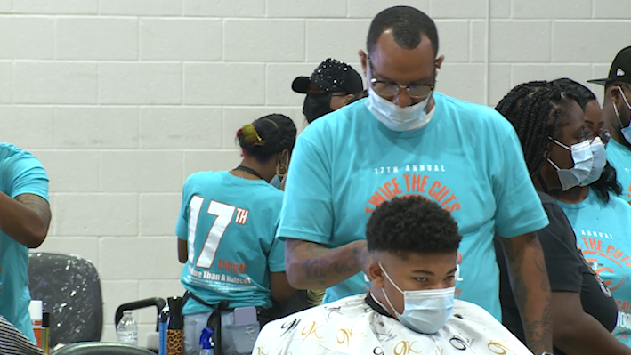 Midwest City barbershop gives back to community with free haircut event