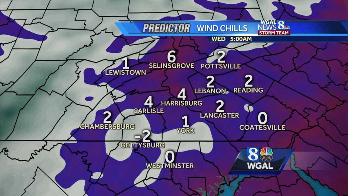 Frigid air on the way!