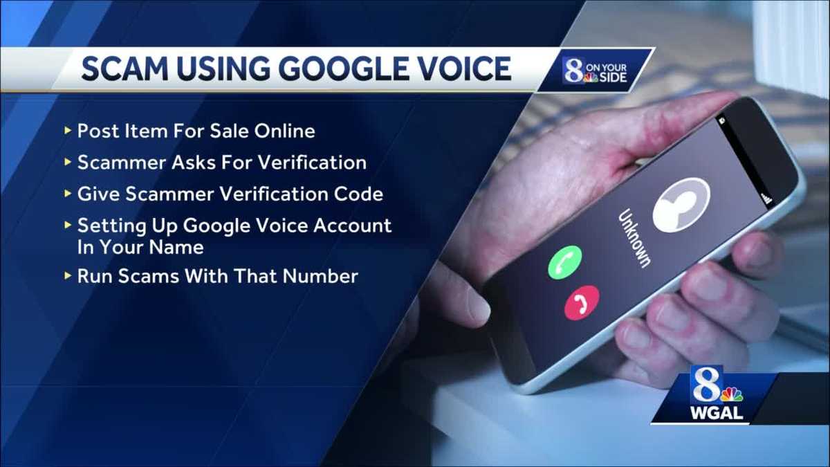 No. 3 scam of 2022 – Google Voice scam