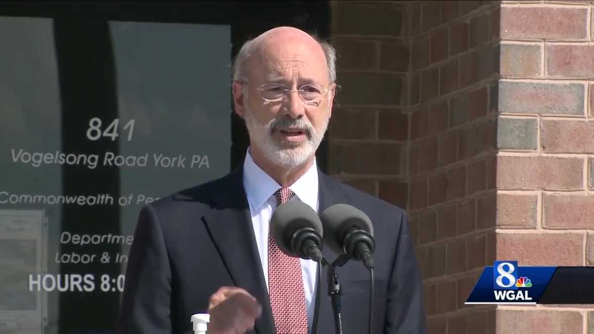 Governor visits PA CareerLink York County to highlight virtual services ...
