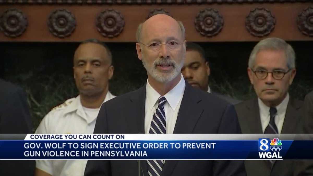 Pa. governor's gun violence executive order creates new state offices