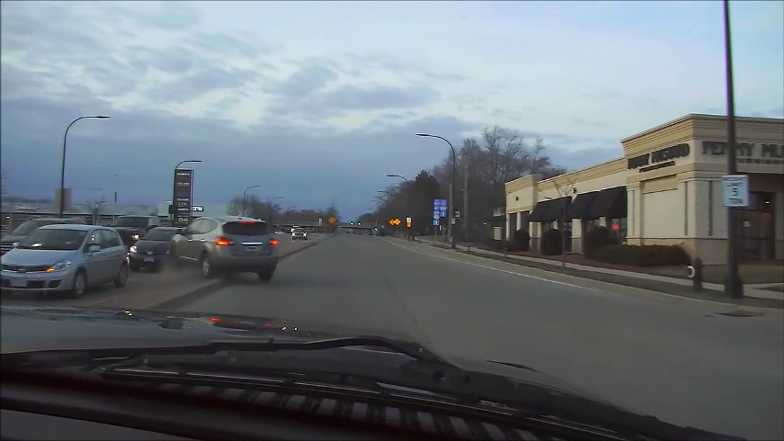 Unreadable license plates spark police chase