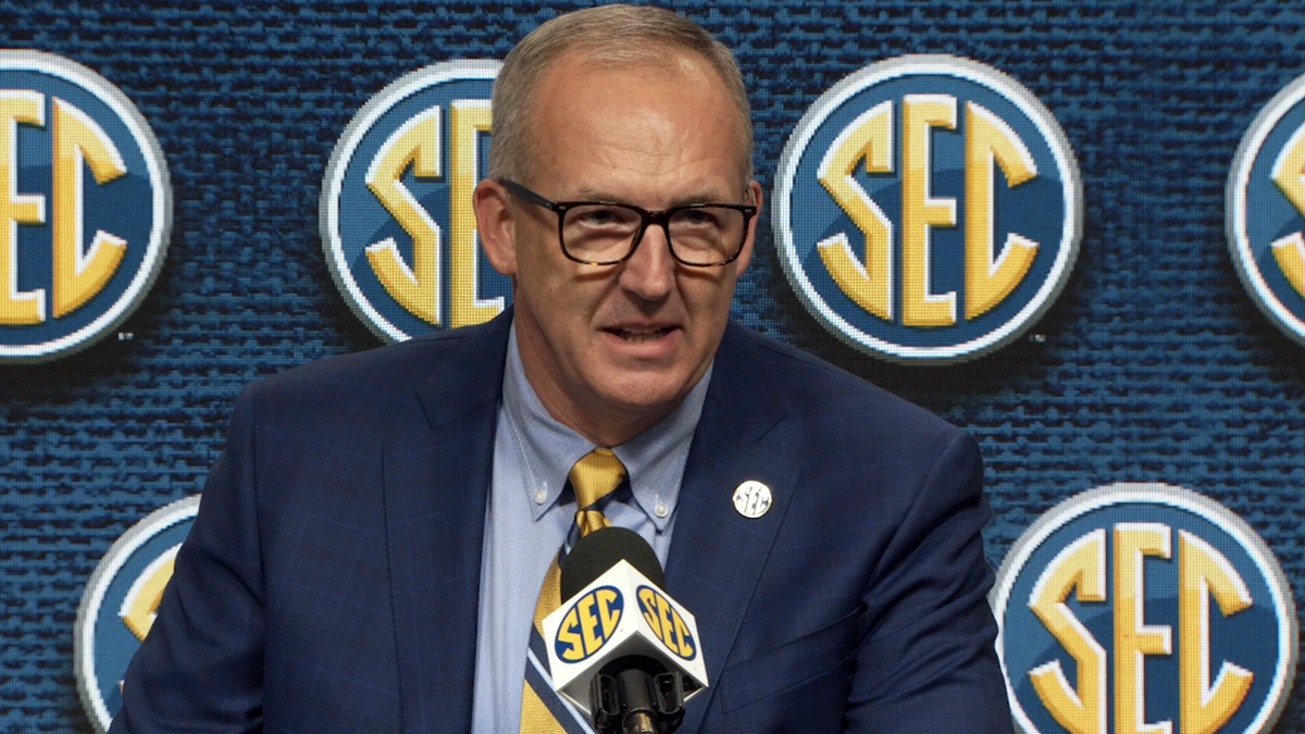 SEC Commissioner Greg Sankey announces future locations of media days