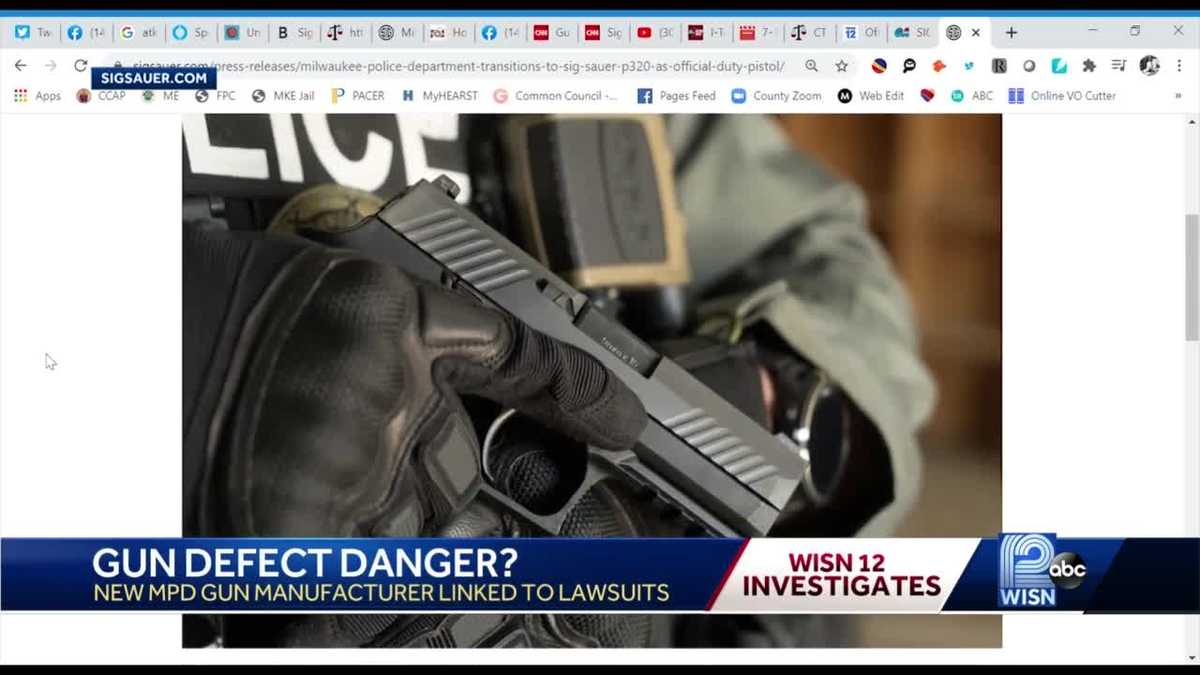 MPD gun manufacturer linked to lawsuits over unintended shootings