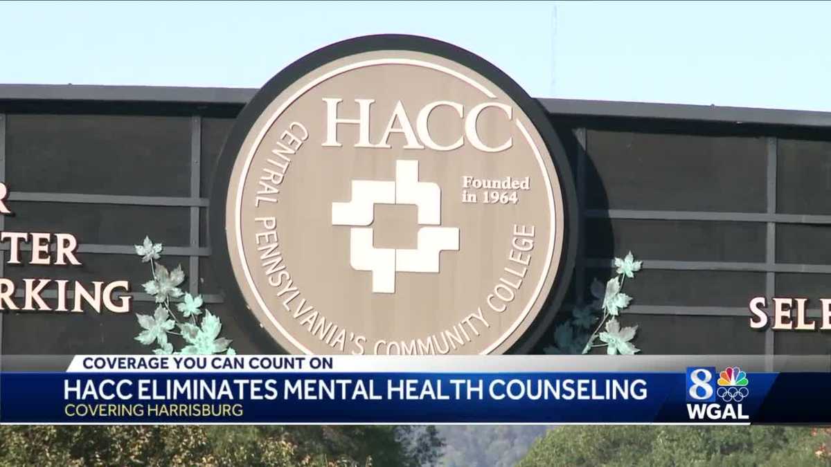 HACC will eliminate mental health counseling services for students
