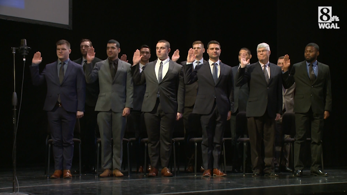 Harrisburg welcomes 11 new police officers