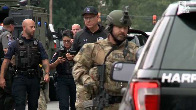 Police looking for gunman in Harrisburg, Pa., shooting