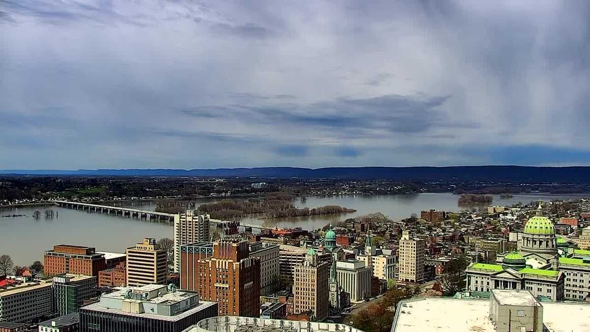 Partly to mostly cloudy for the eclipse in south-central Pennsylvania