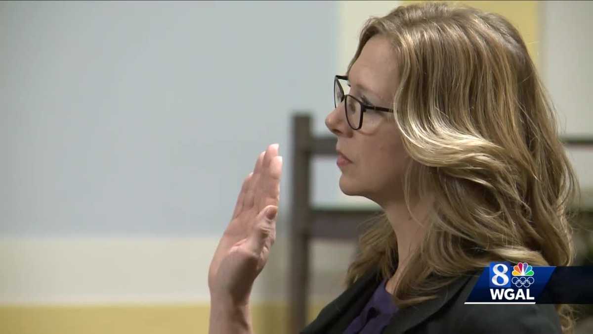 Lancaster County's first female district attorney sworn into office