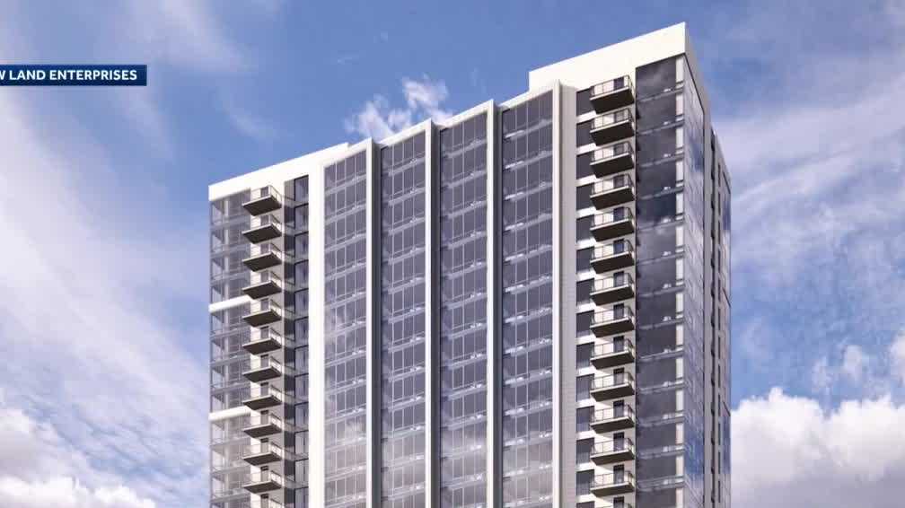 Coming soon? 25-story high-rise proposed for Milwaukee's east side