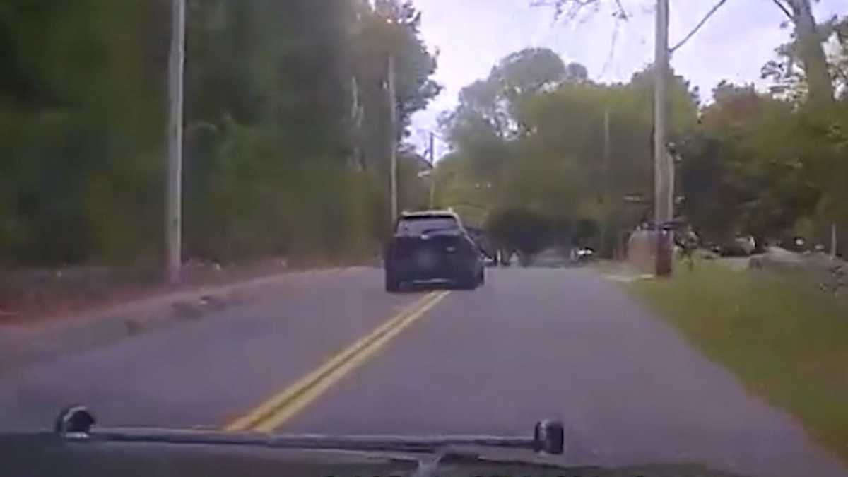 Police release scary dashcam video of alleged drunken driver Police release scary dashcam video of alleged drunken driver