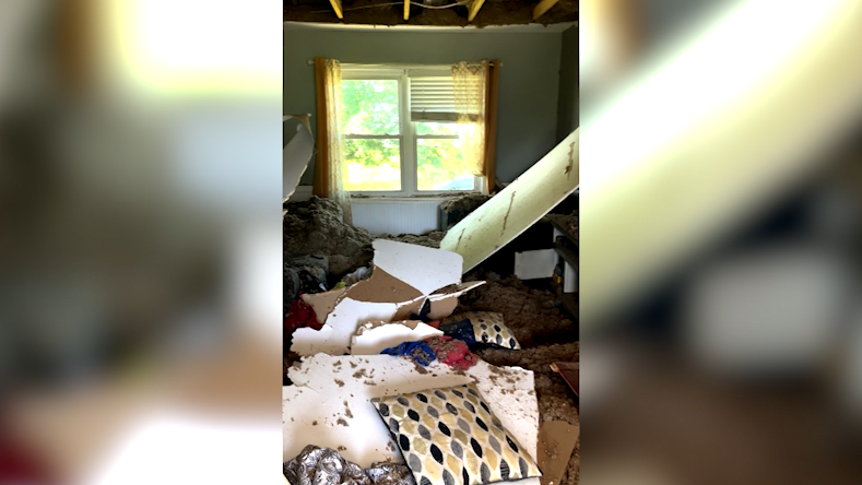 Nearby homes damaged by explosion in Lancaster County, Pa.