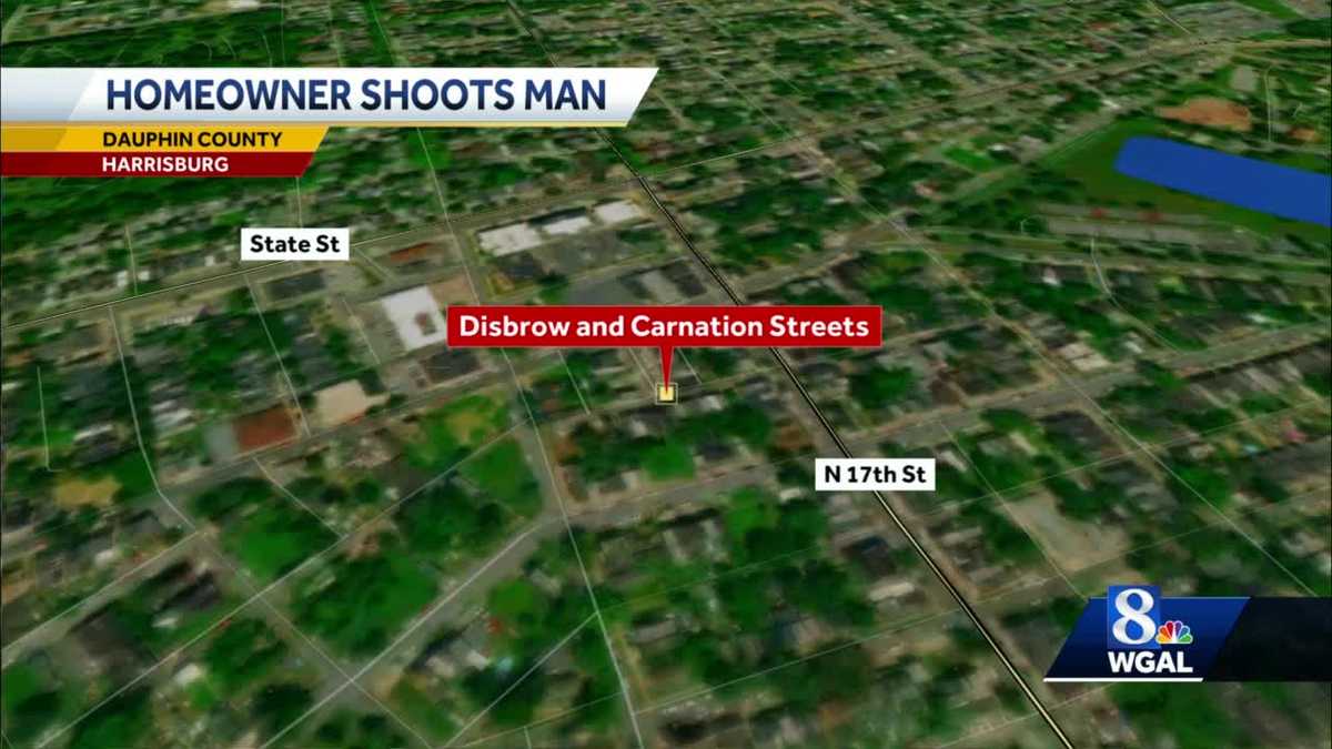 Homeowner shoots attempted burglar in Harrisburg