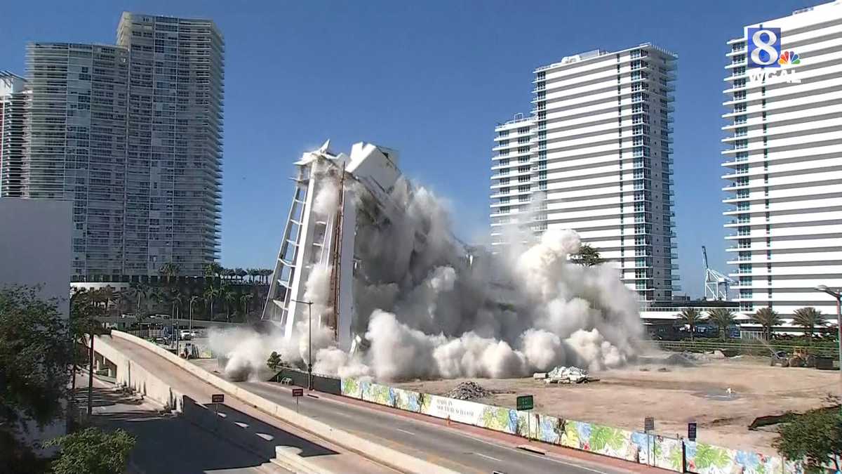 Video: Buildings, bridge implosions mashup