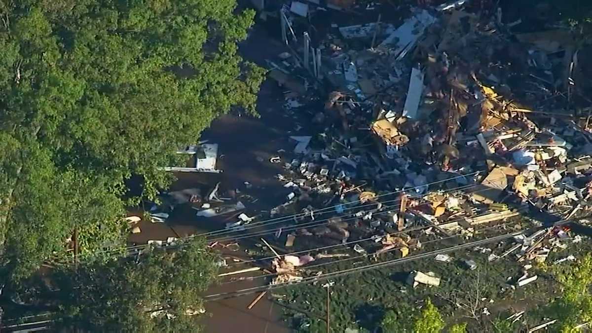 Family saved from home explosion after evacuating during Ida flooding