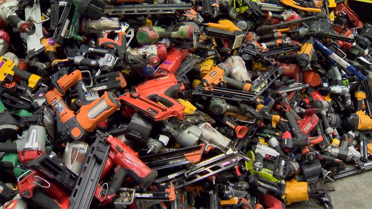 Police recover 18K tools stolen from 155 victims