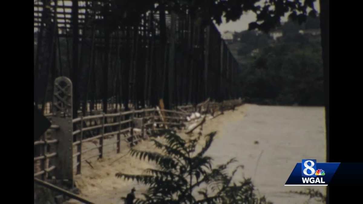 Man shares video of Hurricane Agnes flooding in Harrisburg
