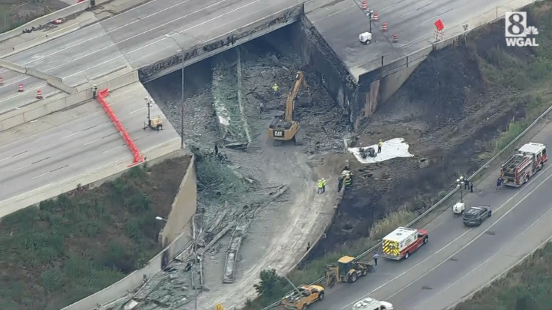 Body recovered from rubble of I-95 collapse in Philly